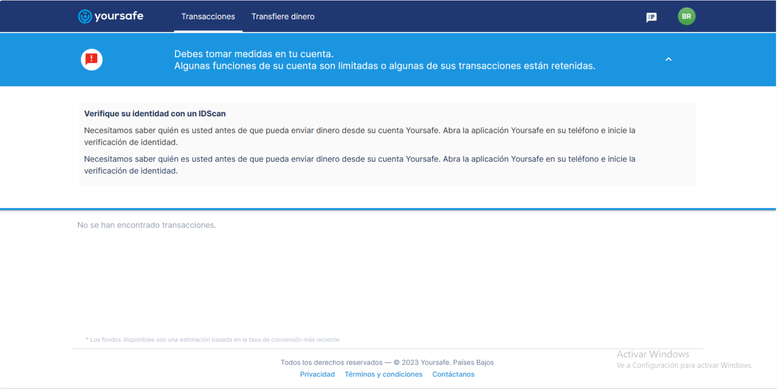 ¿Cómo crear y verificar una cuenta en Yoursafe? - Modelos Webcam Mundial